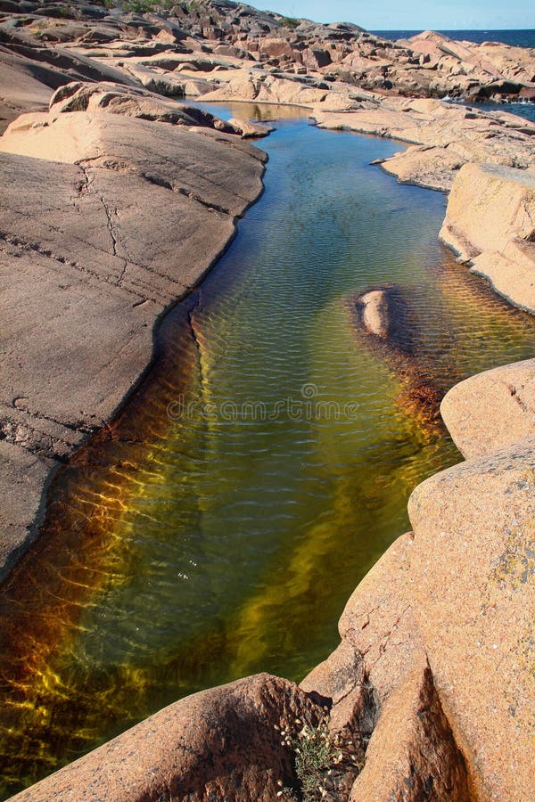 Rock and Ripples stock image. Image of depth, peace, ripples - 133309