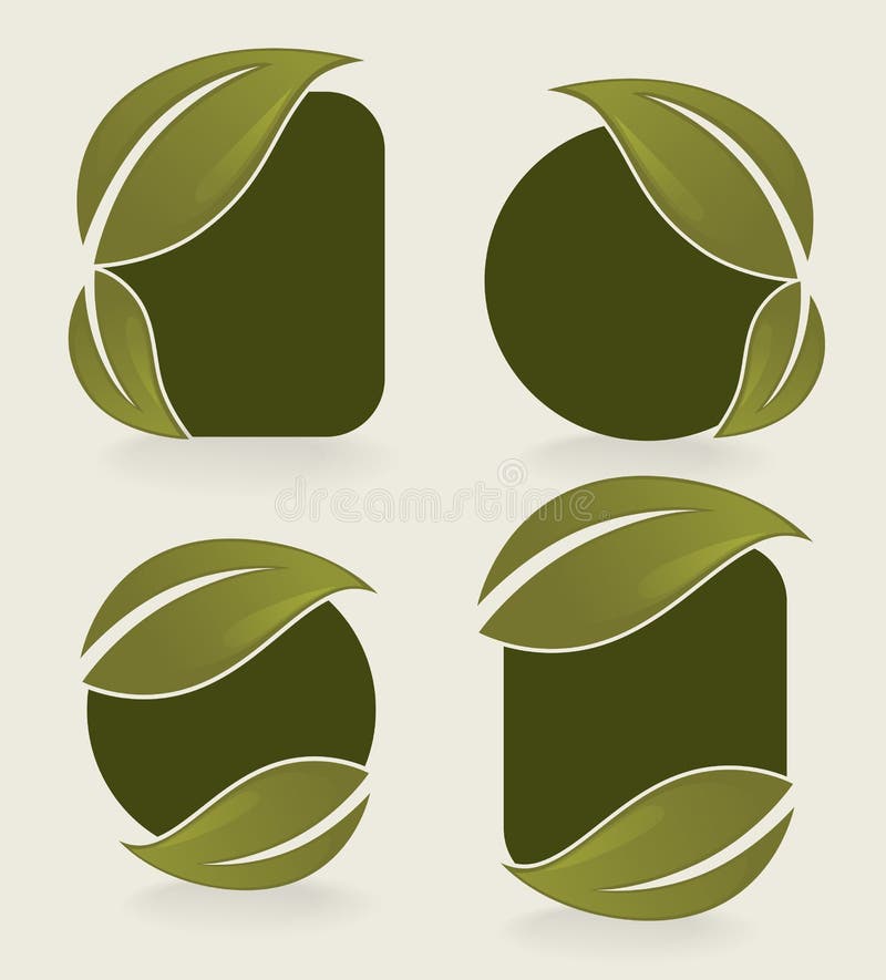 Natural forms stock vector. Illustration of flora, icon - 44828728