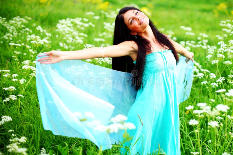 Natural freedom stock image. Image of creativity, meadow - 14998025