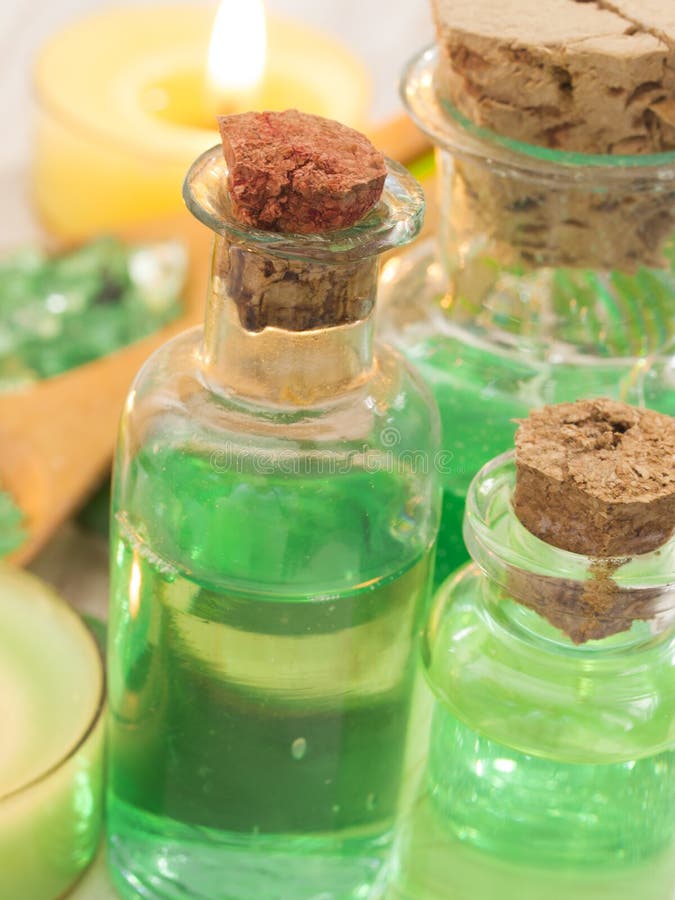 Natural Fresh Cosmetics Fresh As Spring Stock Image - Image of cosmetic ...