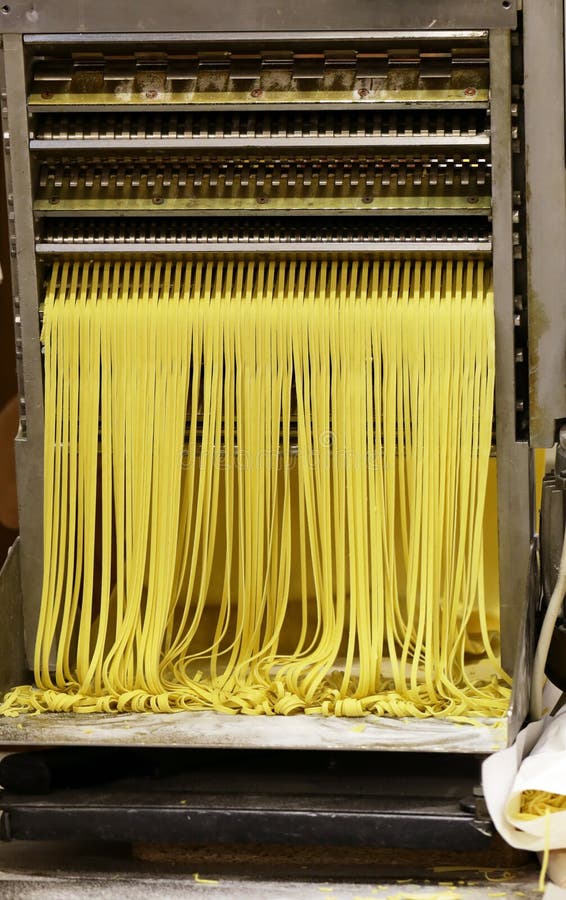 Natural Fresh Italian Pasta Stock Image - Image of spaghetti, tradition ...