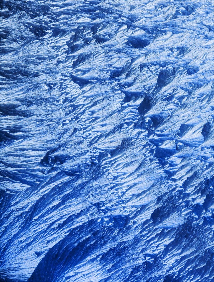 Jack Frost Feathery & Crystal Winter Ice Patterns Stock Image - Image ...