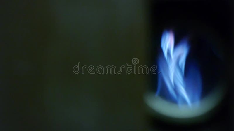 Blue flames. Gas stock video footage. Video of blue, flammable - 36523946