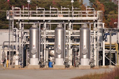Natural Gas Distribution Center Stock Photo - Image of construction ...