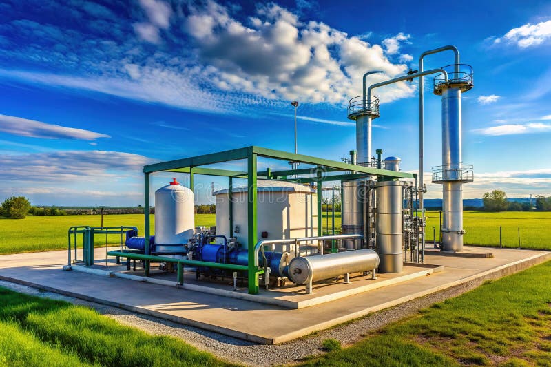 Natural Gas Extraction Compression and Distribution Facility a Critical ...