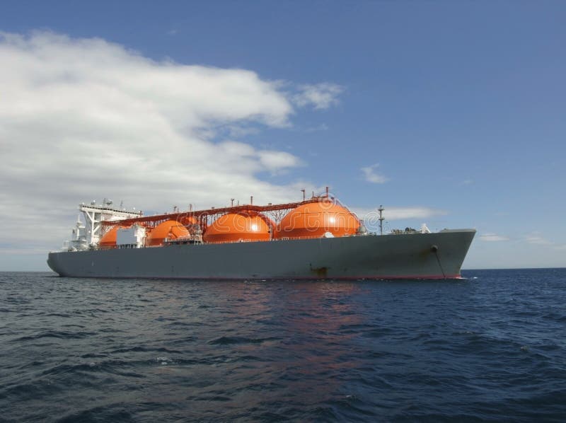 Natural Gas Ship stock image. Image of ship, tanker, vessel - 5585311
