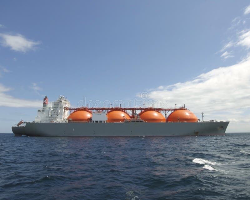 LNG ship for natural gas stock photo. Image of commerce - 6006662