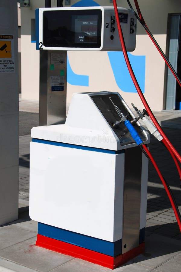 Natural gas station stock image. Image of gallon, natural - 27337439
