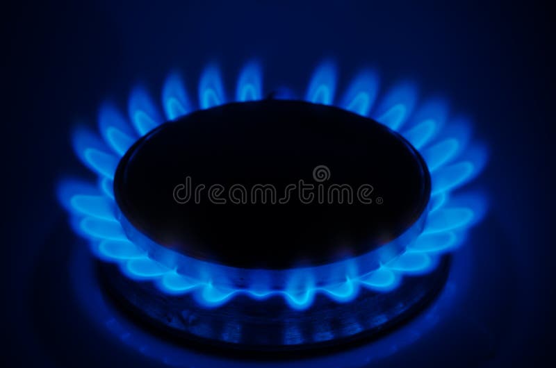 Natural Gas stock image. Image of methane, burner, blue - 54574045