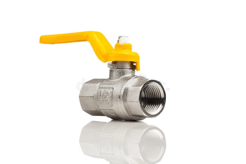 Natural gas tap stock image. Image of household, closeup - 48905595