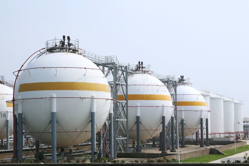 Natural gas warehouse stock image. Image of environment - 45072157
