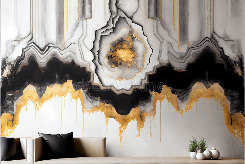 Natural geode background stock illustration. Illustration of wedding ...