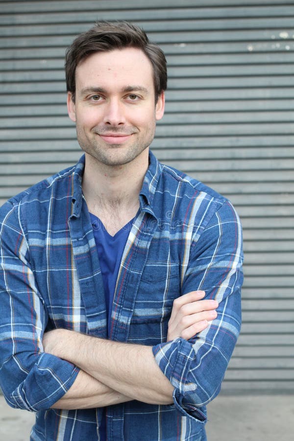 Attractive 30s Caucasian Man Smiling Happy and Relaxed Sitting at Rice Field Coffee Shop in Asia ...