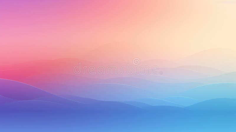 Natural Gradient Background, Abstract Illustration Stock Illustration ...