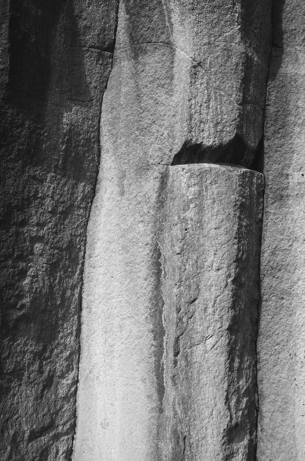 Natural Gray Basalt Rock Columns Stock Image - Image of abstract ...