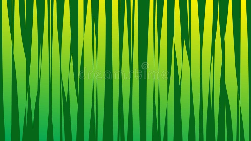 Green Grass Abstract Background with Interesting Pattern Stock Vector ...