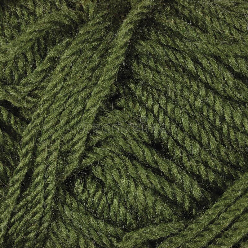 Natural Green Fine Wool Threads Texture, Textured Clew Macro Closeup ...