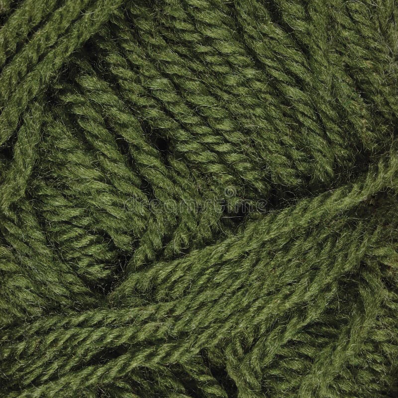 Natural Green Fine Wool Threads Texture, Textured Clew Macro Closeup ...