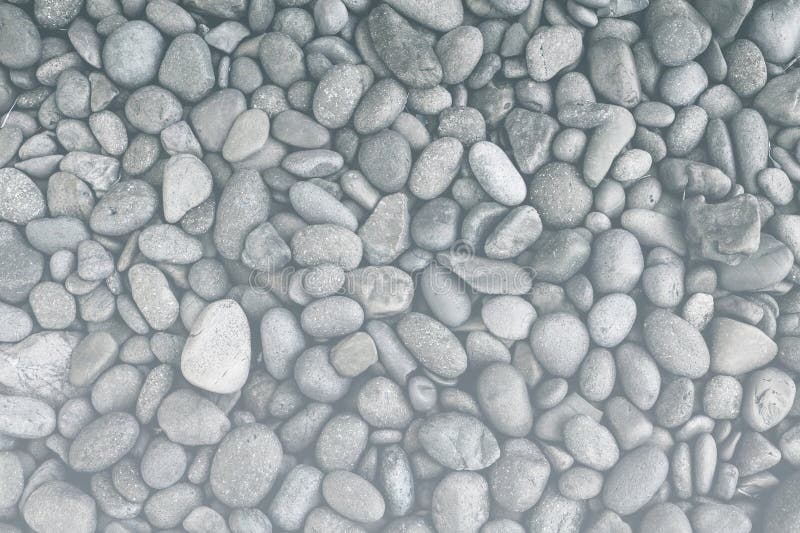 Grey Pebble Stone Background Stock Photo - Image of pebble, shape ...