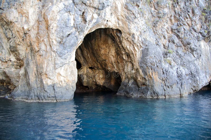 A natural grotto stock photo. Image of cave, jagged - 114792946
