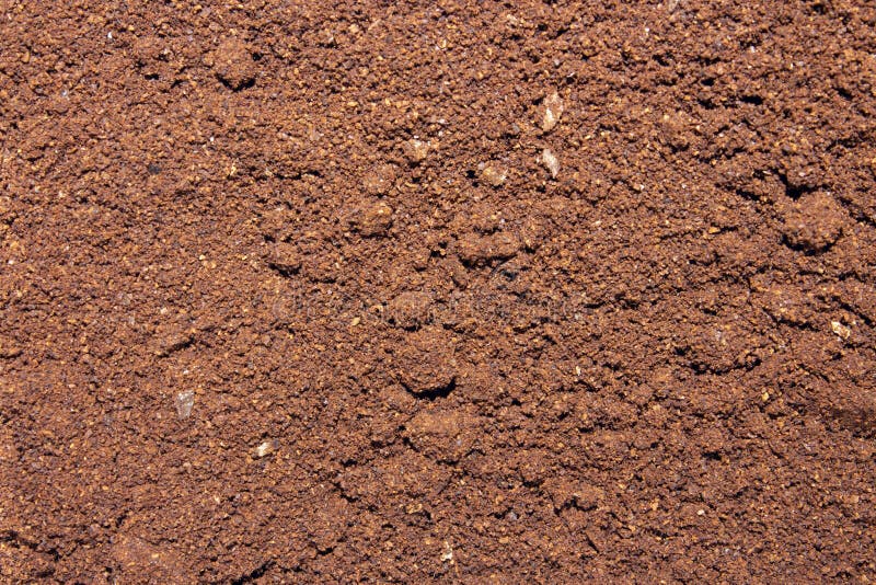 Natural Ground Coffee.Coffee Custard is Finely Ground.the Texture of ...