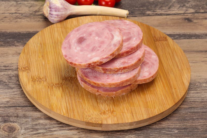 Natural ham made from pork stock photo. Image of organic - 159338014