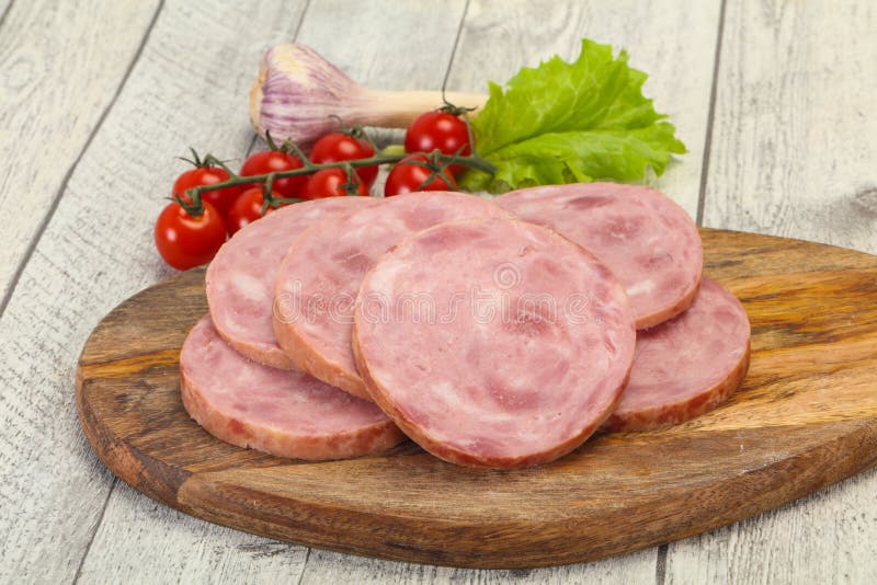 Natural ham made from pork stock photo. Image of cuisine - 191268988