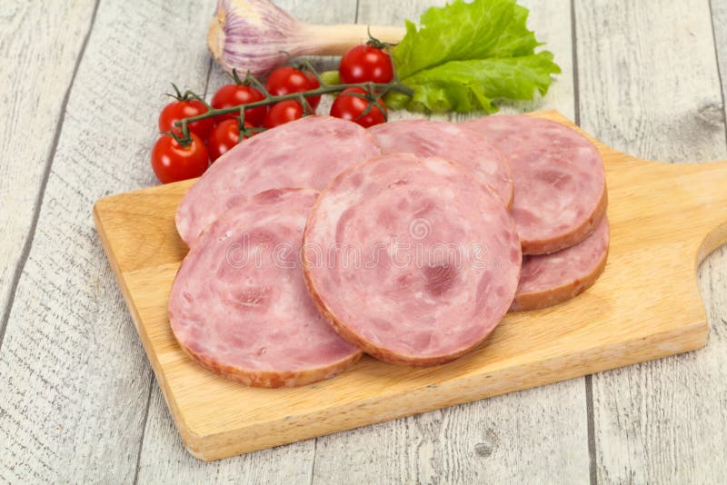 Natural ham made from pork stock image. Image of healthy - 177735571