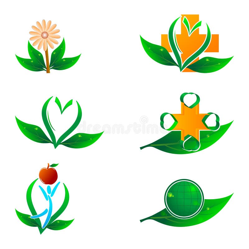 Healthy Food Symbol and Icon Stock Illustration - Illustration of food ...