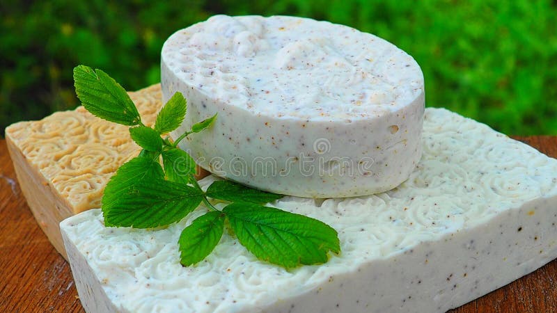Natural Herbal Soaps for a More Healthy Bright Skin Stock Image - Image ...