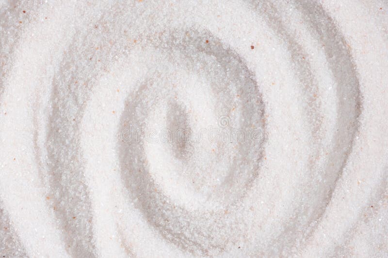 Natural Himalayan Pink Salt Fine Ground Top View Abstract Texture ...