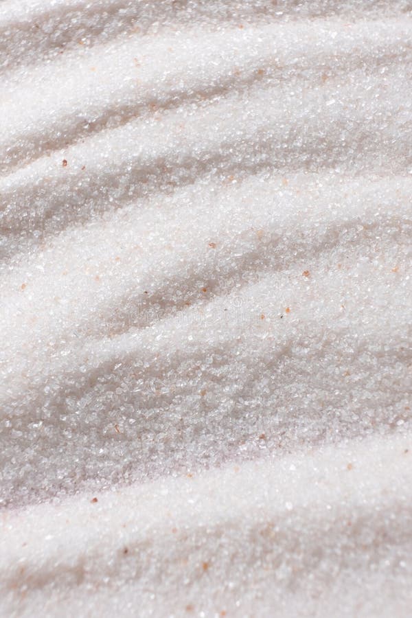 Natural Himalayan Pink Salt Fine Ground Top View Abstract Texture ...