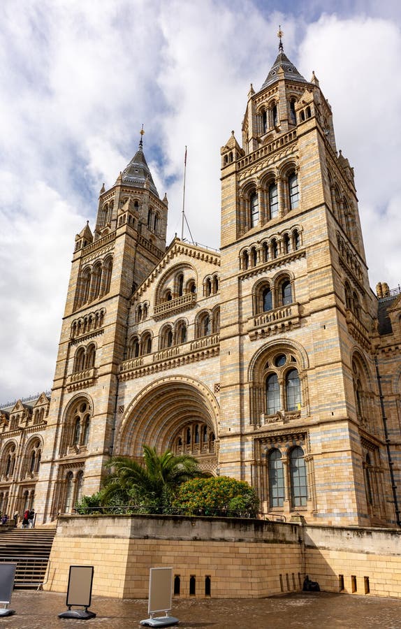 Natural History Museum Building in London, UK Stock Photo - Image of ...