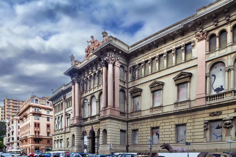 Natural History Museum, Genoa, Italy Stock Image - Image of genova ...
