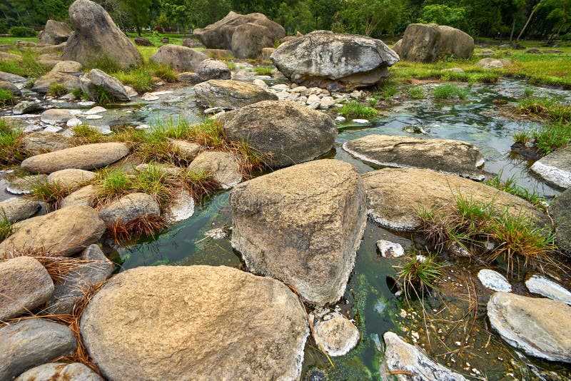 Natural Hot Springs stock photo. Image of heat, blue - 78202432