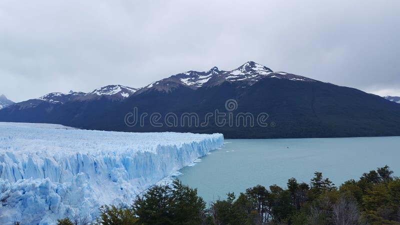 Natural Ice Block - Imponent Real Glaciar Stock Image - Image of male ...
