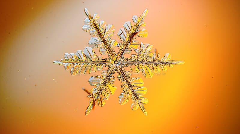 Natural Ice Crystal Snowflake Stock Image - Image of frost, christmas ...