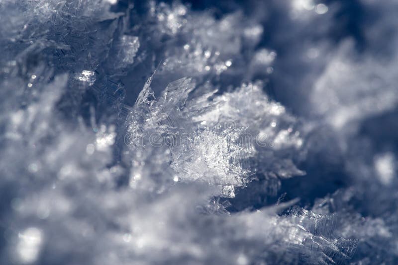 Natural ice crystals stock photo. Image of detail, macro - 86045108