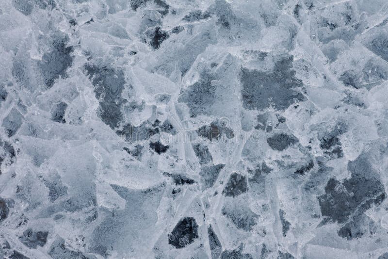 Natural Ice Surface Texture Stock Photo - Image of detail, layer: 14969994