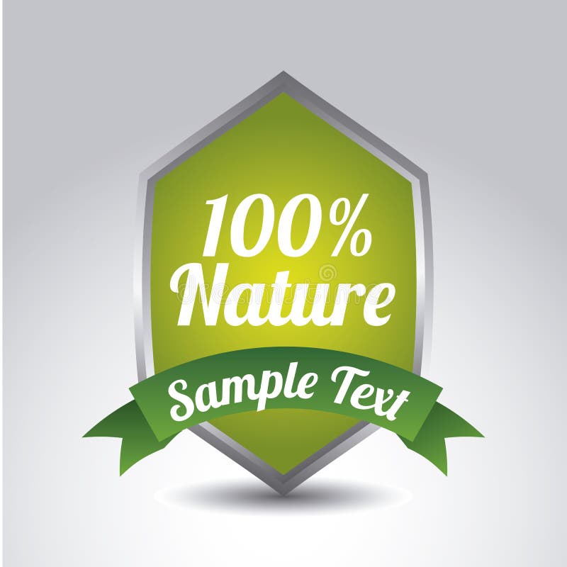 Natural icon stock vector. Illustration of green, graphic - 30512841
