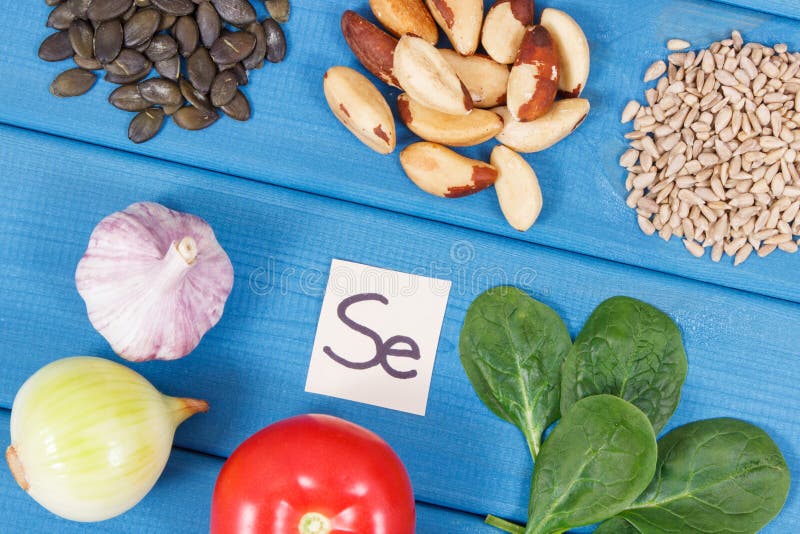 Natural Ingredients As Source Selenium, Vitamins, Minerals and Dietary ...