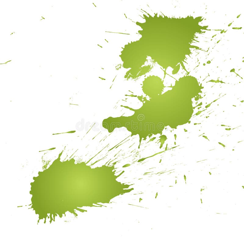 Natural ink splash stock vector. Illustration of inkblot - 14717530