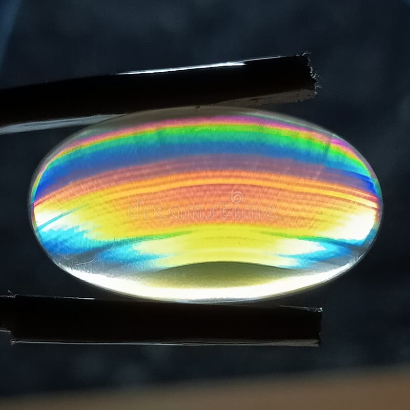 Natural Iris Agate Full Colour - Loostone Stock Image - Image of agate ...