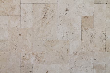 Natural Italian Stone. Smooth Travertine Surface. a Sample of Wall ...