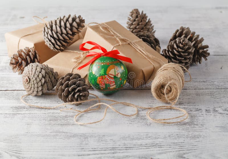 Natural Items Collection for Handcraft Stock Image - Image of cord ...