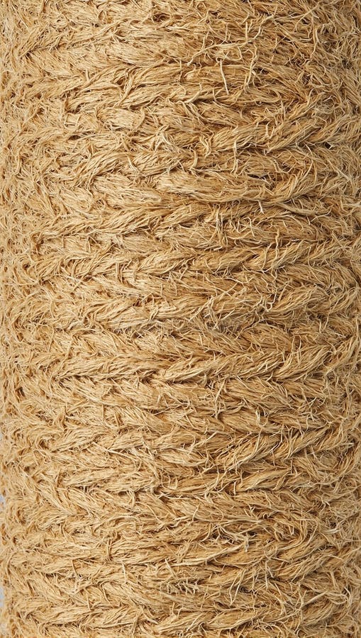 Natural Jute Rope Close Up Texture Detail Stock Illustration ...