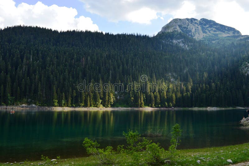 Natural Lake on the Mountain Stock Photo - Image of tarn, autumn: 270294840