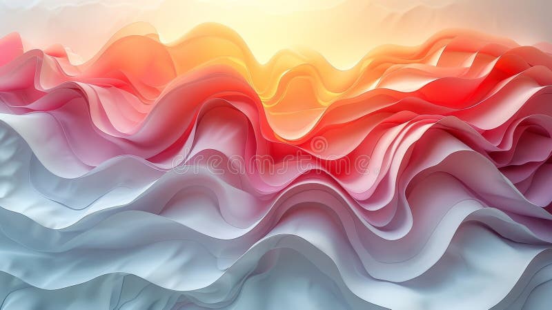 Natural Landscape Background with Abstract Lines and Art Stock Image ...