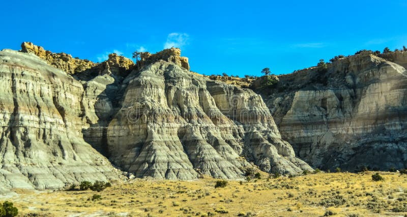 Natural Landscape, Erosive Rock Formations in New Mexico Stock Photo ...