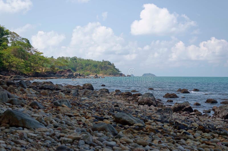 Natural Landscape of a Seashore Stock Photo - Image of outdoors ...